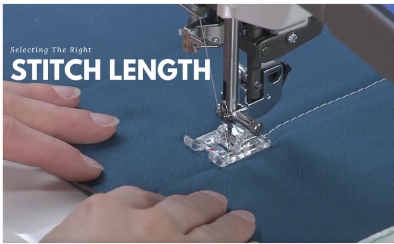 How to Select Stitch Length – Correct Settings for Every Stitch Type ...