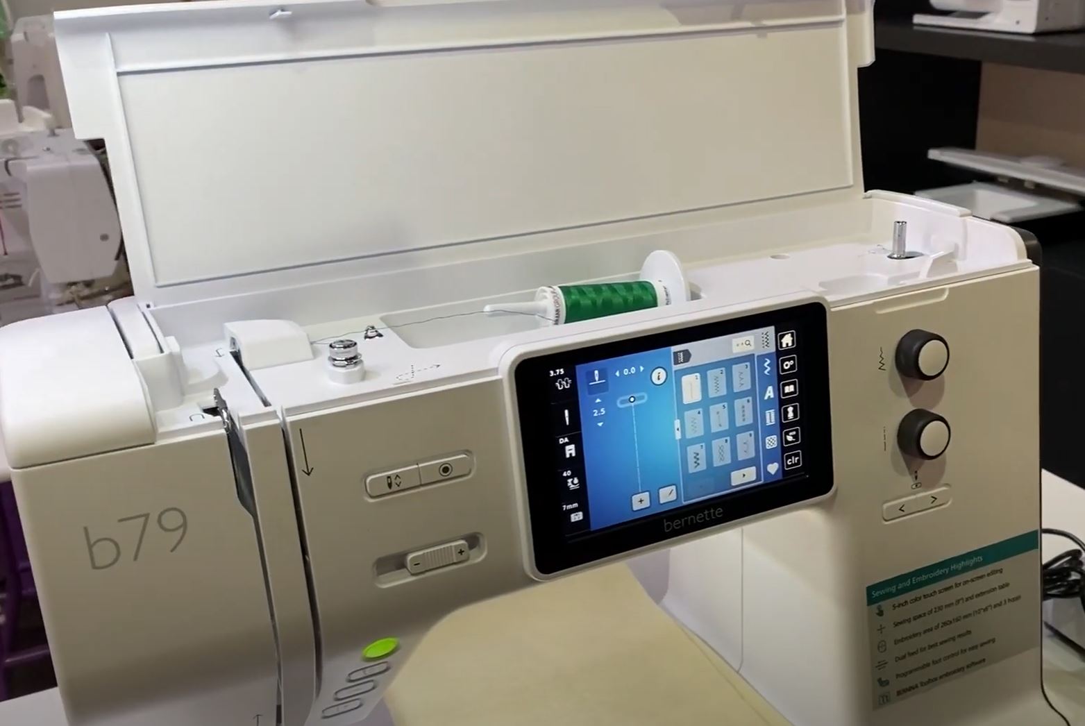 Bernette 79 Sewing and Embroidery Machine Review: Versatile, Powerful ...