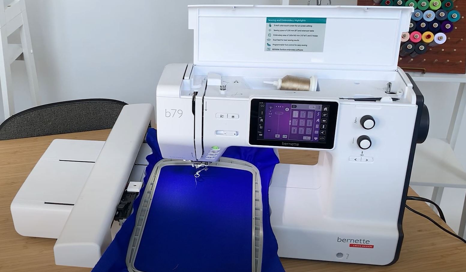 Bernette 79 Sewing and Embroidery Machine Review: Versatile, Powerful ...