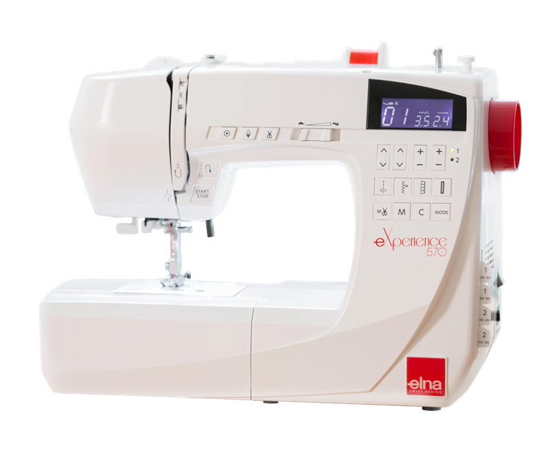 Elna eXperience Sewing Machines — Comparison of the 550, 560, 570 & 580 ...